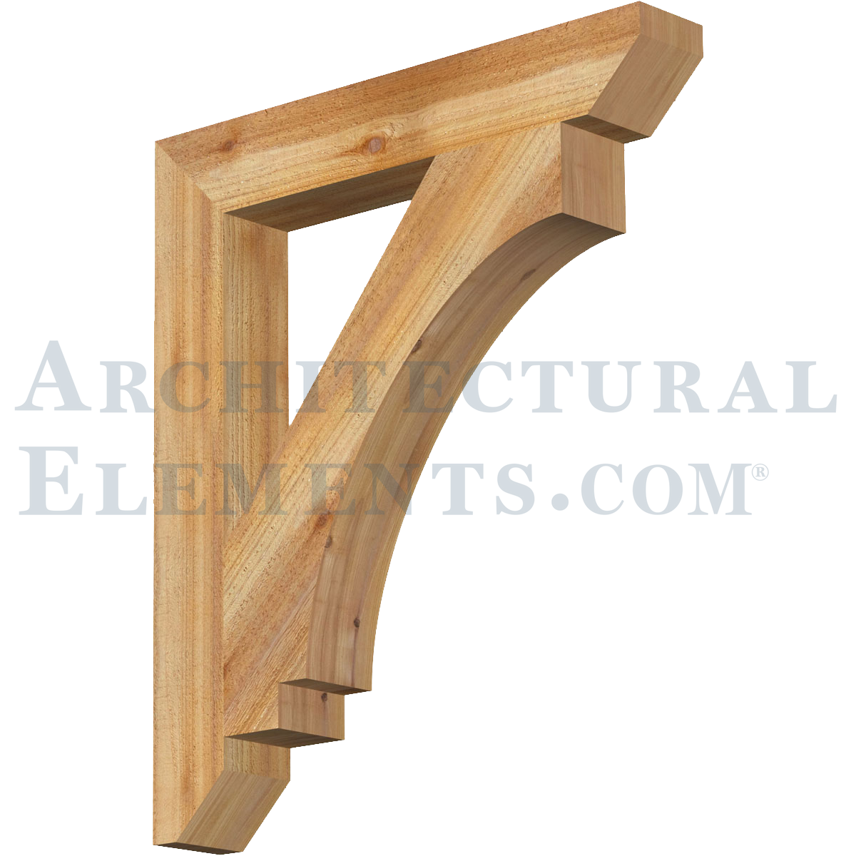 Viewing product Structural Wood Bracket - "Jupiter" - Cedar/Fir ...