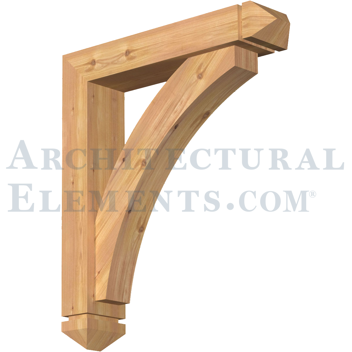 Viewing product Structural Wood Block w/Frame - "Vesta" - Cedar/Fir ...