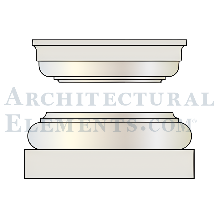 Viewing product Custom Fluted Round Tapered Column / Load Bearing ...
