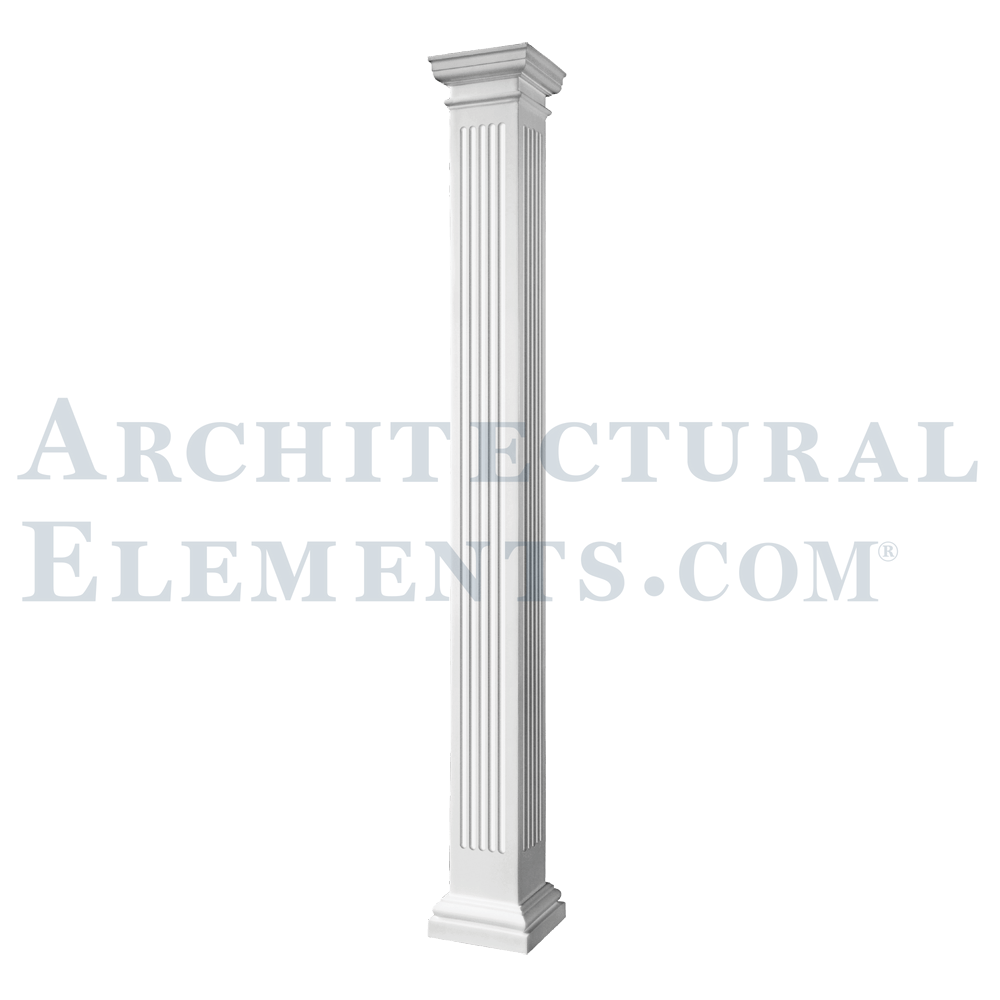 Viewing product FRP Pedestal Base for Square Non-tapered 8" Column ...