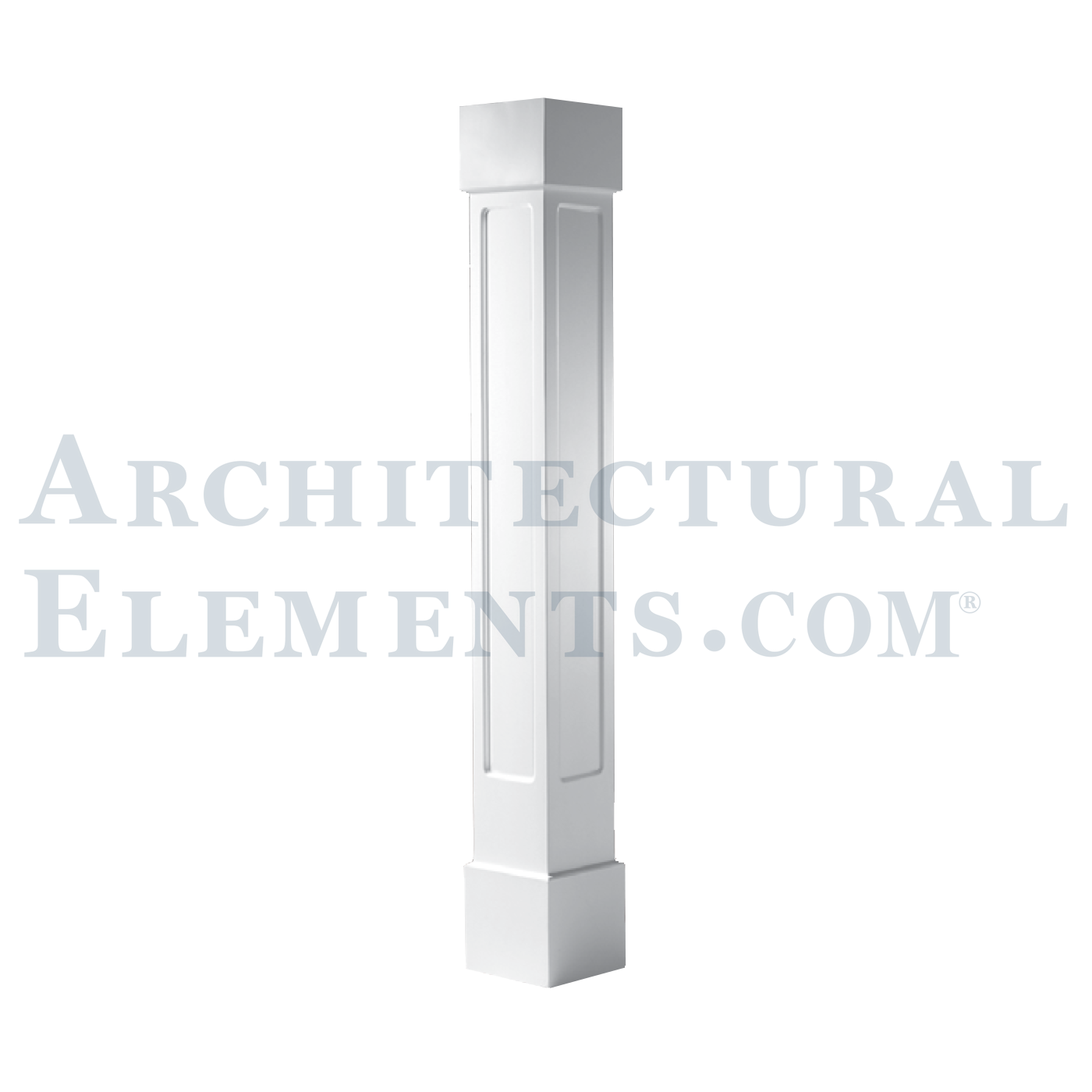 Viewing product Raised Panel Pedestal/Newel Post Wrap - 104 Sizes - 6 ...