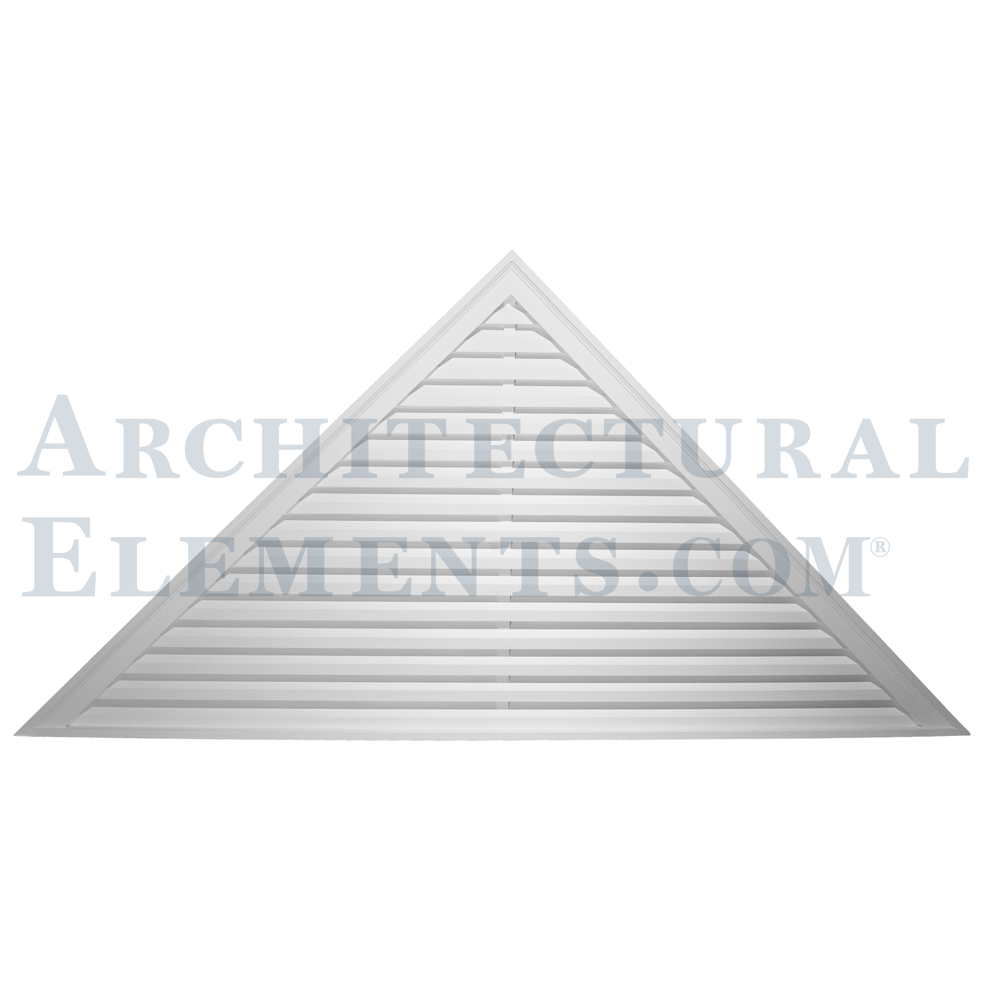 Viewing product Triangular Louver/ Gable Vent / 8 Sizes Architectural ...