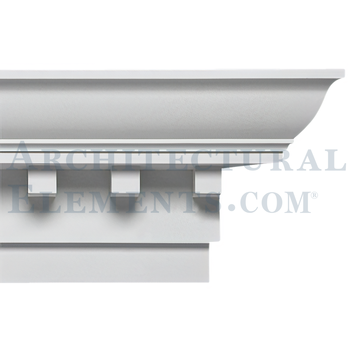 Viewing product Dentil Crown/Cornice Moulding - 14 1/2" X 10" X 12 ...